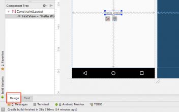 Android Studio｜ TextView を使ってテキストを変更、追加する方法。
