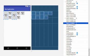 【Android Studio】 GridLayout の使い方。複雑なレイアウトを表現する方法