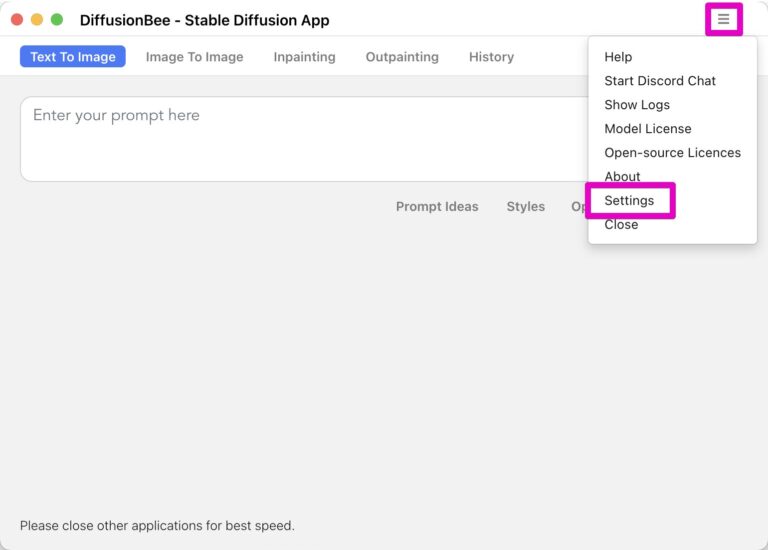 【DiffusionBee】MacでStable Diffusionを簡単に実行できるアプリ