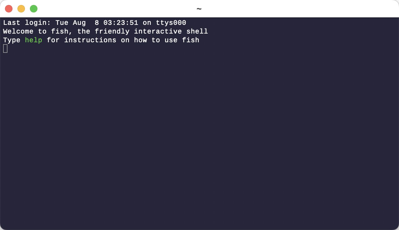 Fish shellの使い方。プラグインなしでもここまで可愛くできる！